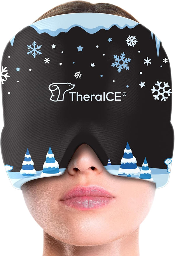 Theraice Migraine Relief Cap, Cooling Gel Hat, Soothing Headache Ice P ...