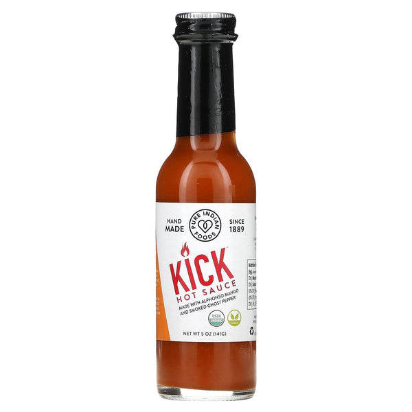 Pure Indian Foods, Kick Hot Sauce, 5 oz (141 g) – Supply Center USA